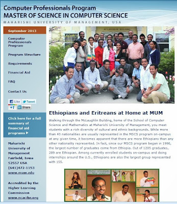 MS in Computer Science with paid training in USA company: Ethiopian and ...