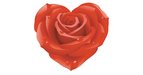 Blooming Rose Heart | Symbols & Emoticons