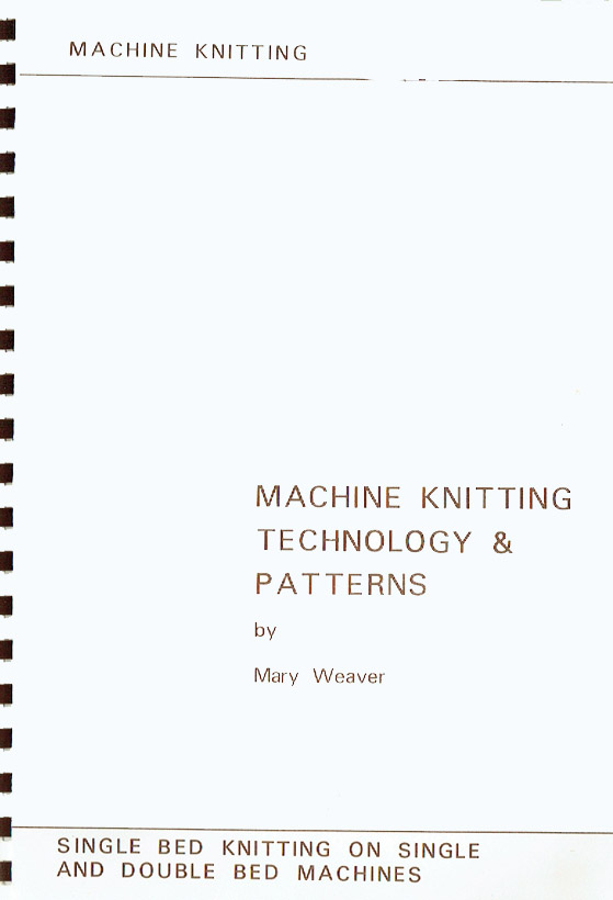 Tamoui: Machine Knitting Books contents combined list