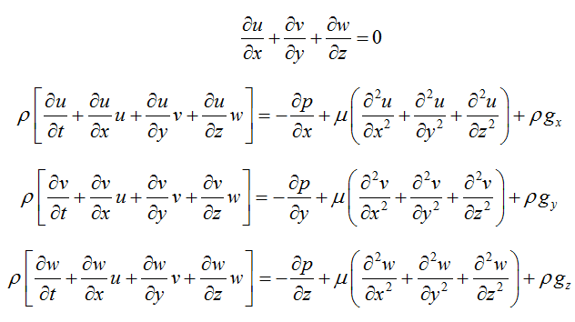 Becoming an Engineer: Navier-Stokes equation for 3D compressible and ...