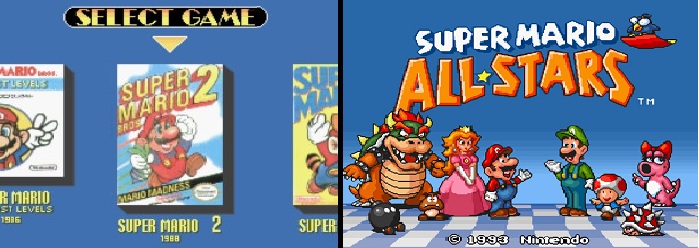Super mario all stars snes ~ WikiRoms