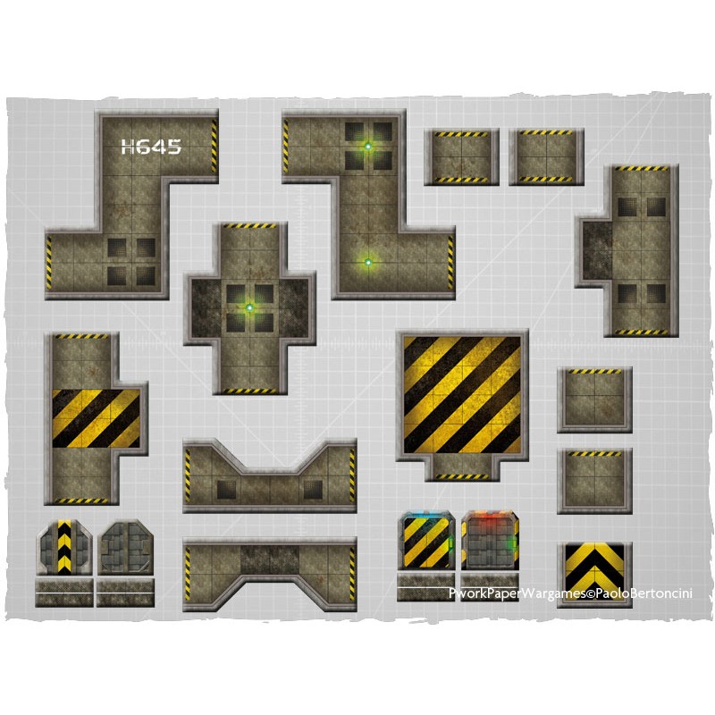 Tabletop Fix: Pwork Wargames - New Tiles Sets