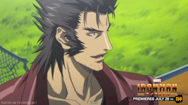 Iron Man Anime Promo: Stark meets Logan