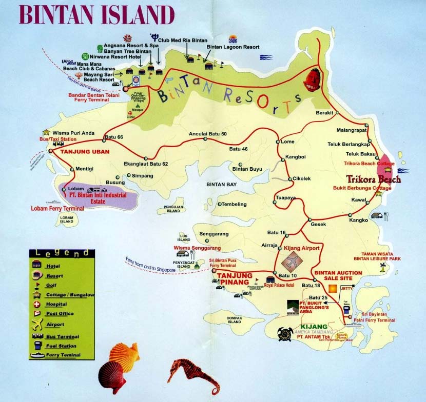 Bintan Island, Riau, Indonesien - Weltreise Info