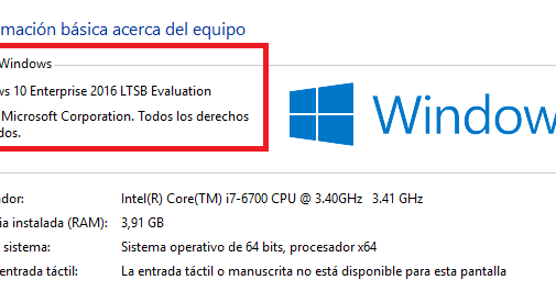 Windows: 10 LTSB ¿Qué es? | SYSADMIT