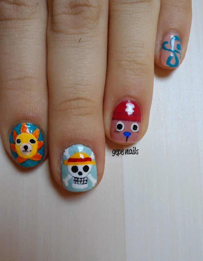 Gepe-nails: ONE PIECE NAIL ART