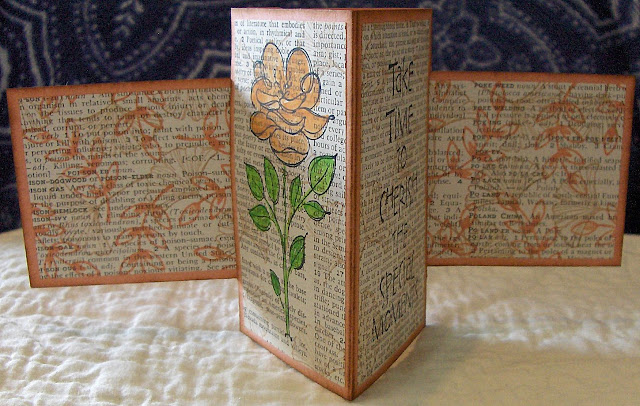 Lilacs and butterflies: prism pop up tent card tutorial