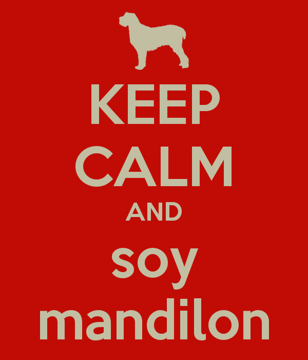 Debrayando ando...: Mandilón yo?