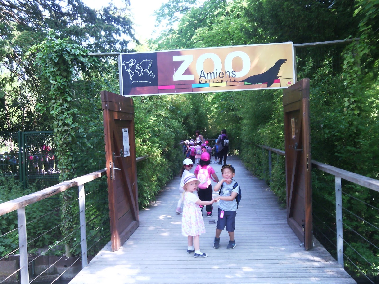 Quentin et Coralie: Parc zoologique d'Amiens