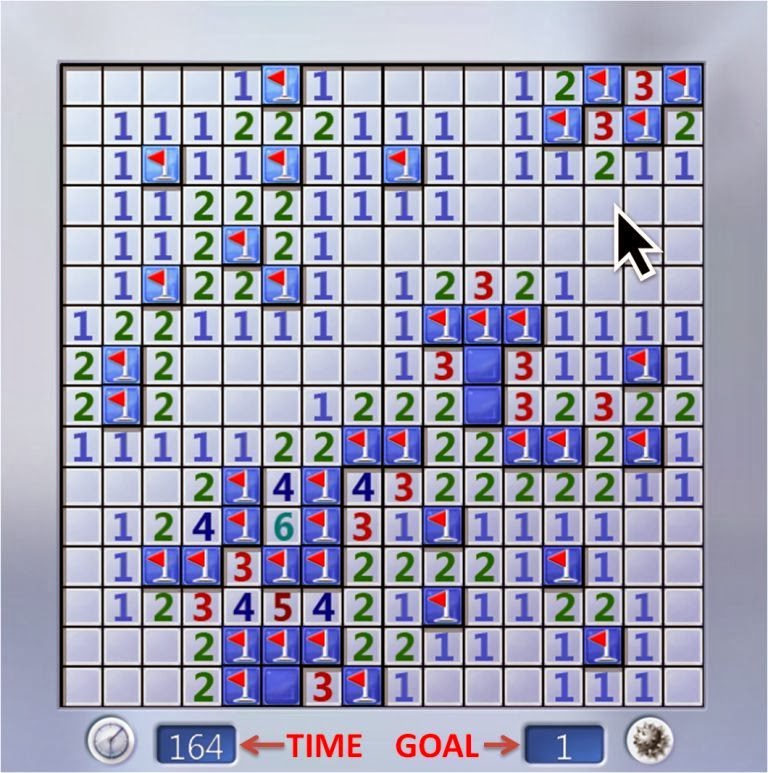 Learning Fragments: Lesson Learned from Minesweeper