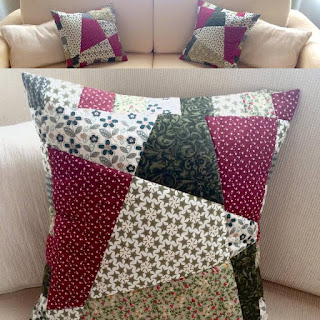 Antonelli Artes: ALMOFADAS EM PATCHWORK