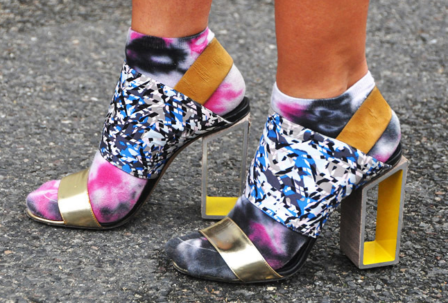 Trendy or Tacky: Socks With Heels? - Stylish Starlets