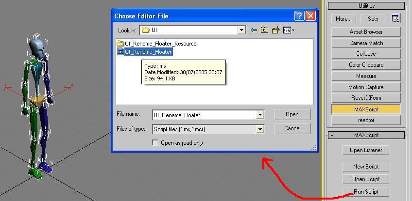 Germ and Hide: BIP to BVH Conversion