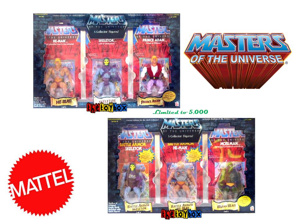 The Toy Box: Masters Of The Universe Commemorative Series (Mattel)