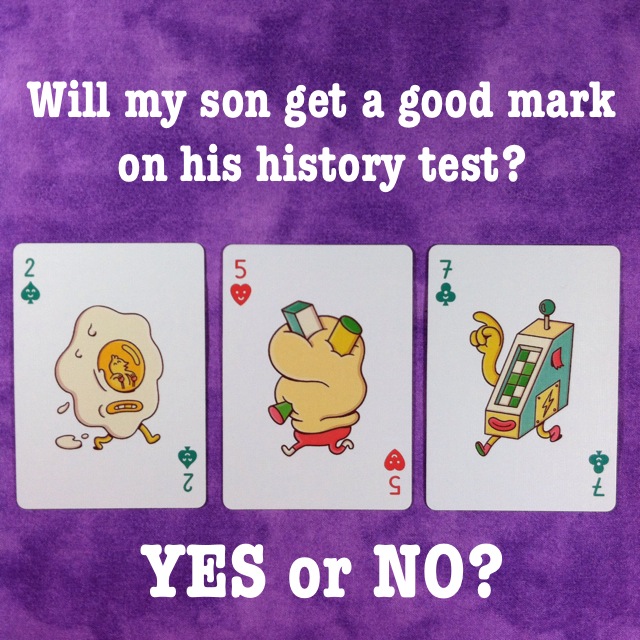 Over The Moon Oracle Cards: three rules for answering yes/no questions ...