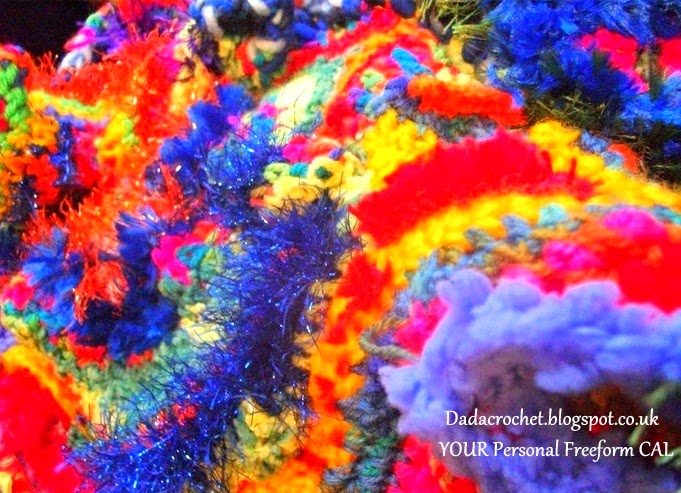 Dada Neon Crochet: YOUR Personal Freeform CAL! - Week 1