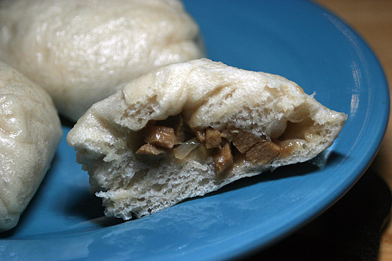 Vegan Steamed Pork Buns