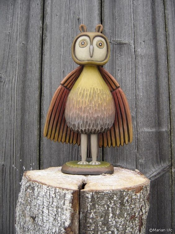 POLSKA WIRTUALNA: Marian Ulc. Rzeźba ludowa.