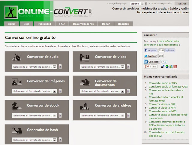 La Bala que dobló la Esquina: Convertir entre formatos de e-books