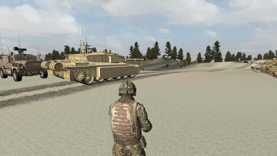 車両のお試しに最適な Bovington マップ アドオン | 弱者の日記^^ - Arma 3 MODとアドオン紹介