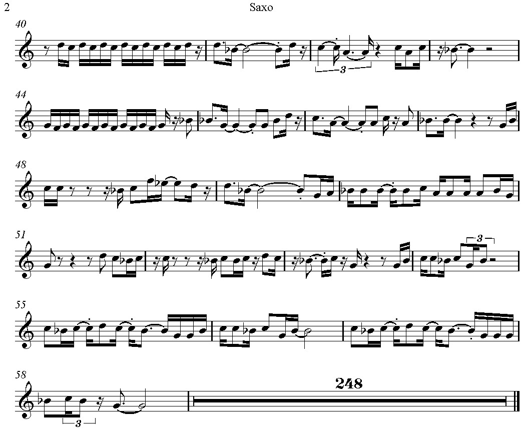 Partitura de Mil horas - Andres Calamaro - Los abuelos de la nada ...