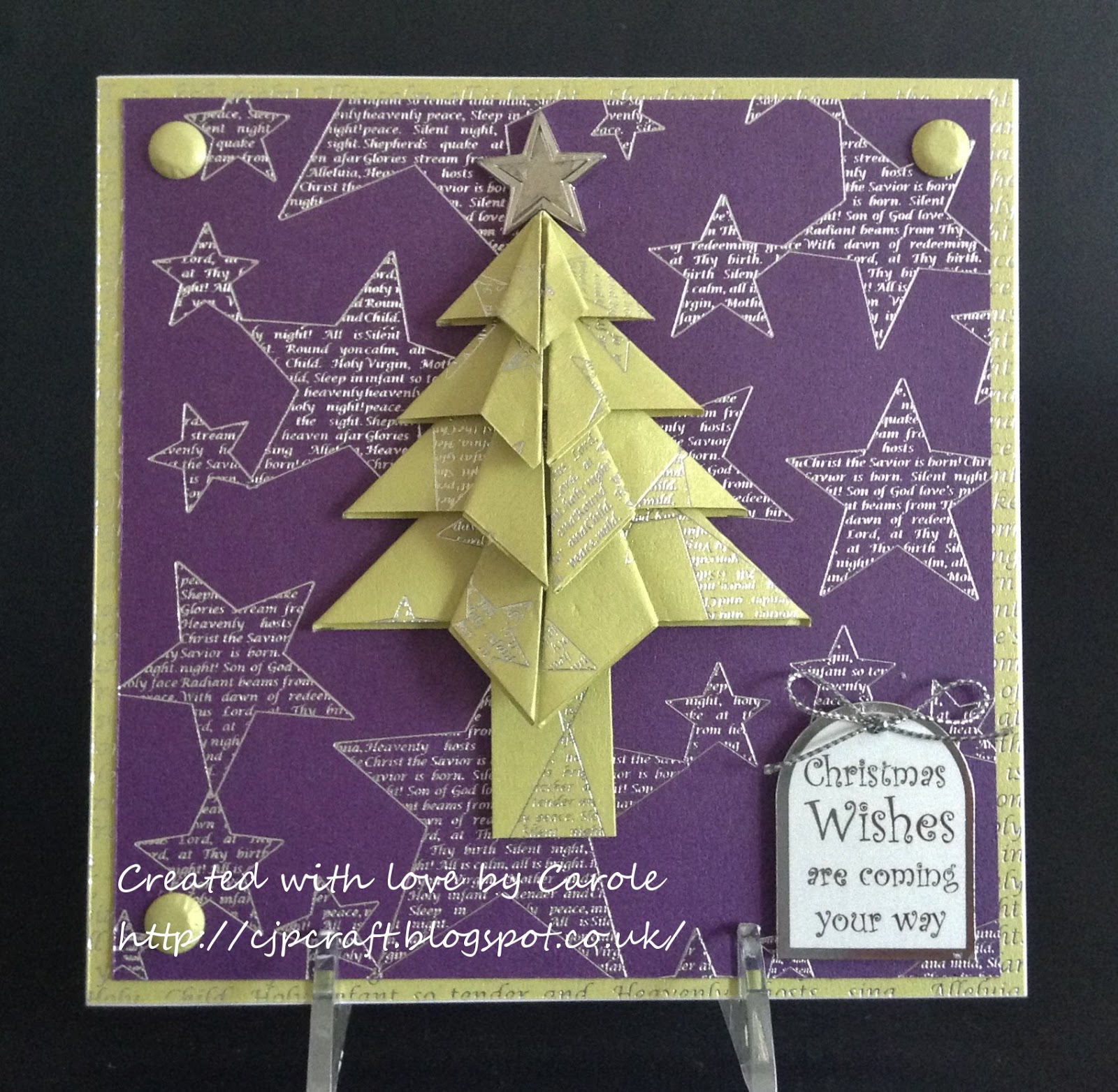 The things I love : Tea Bag Christmas Tree