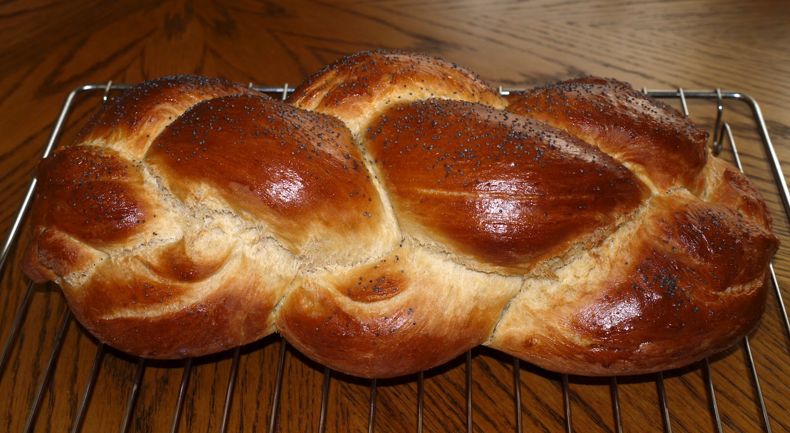 Short Cakes and Bakes: Four-plait Challah Bread
