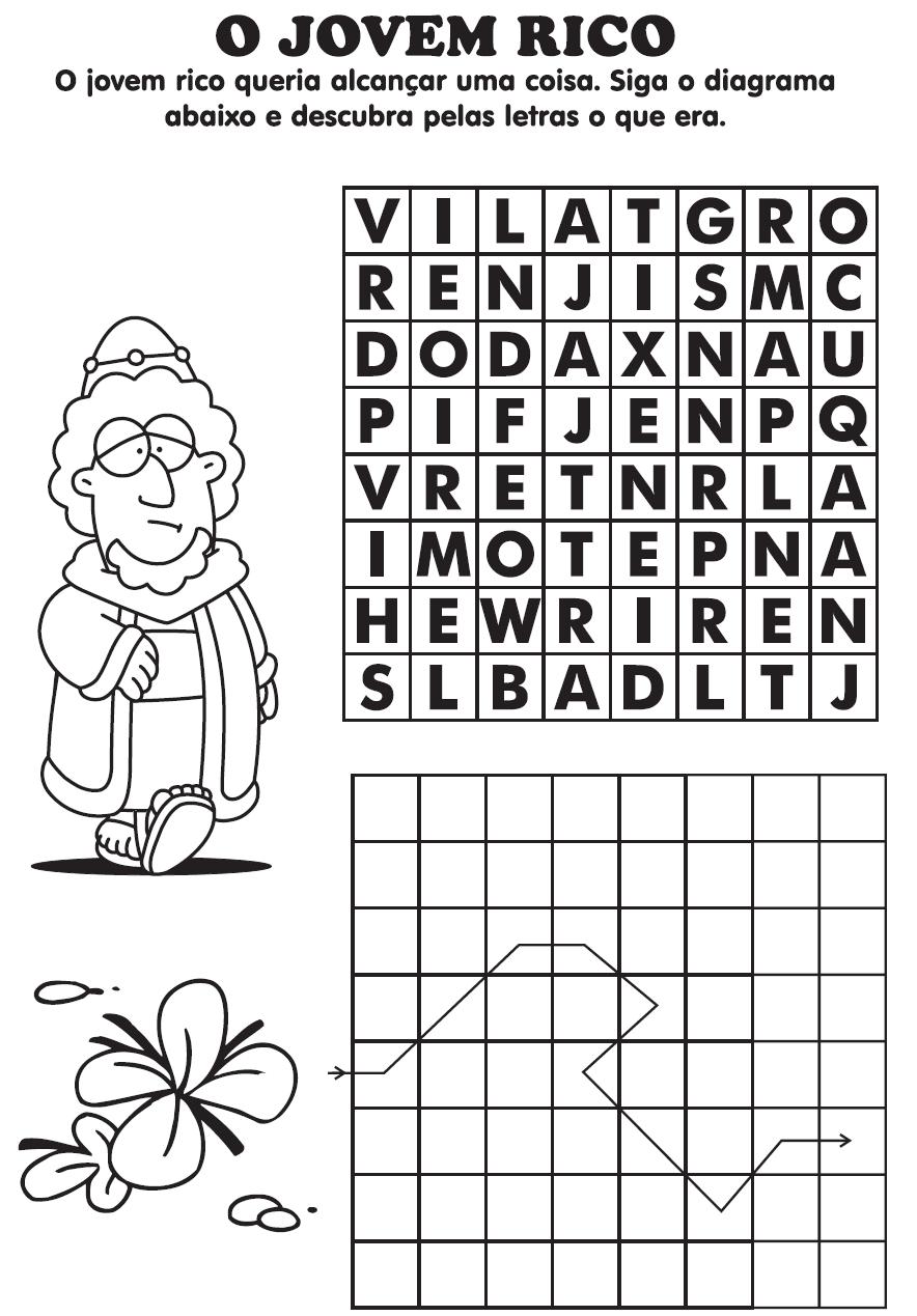 QUAL A SUA ESCOLHA? A Parábola do jovem rico | ´¯`··._.·Blog da Tia Alê