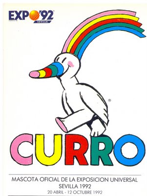 Expo Sevilla 92: Curro, la mascota.
