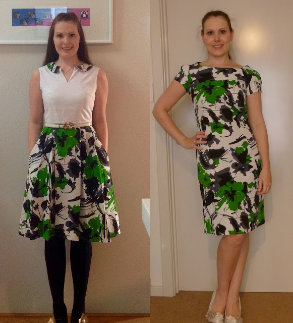 Pockets and Pleats: 2 for 1 dresses - New Look 6000 and Simplicity ...