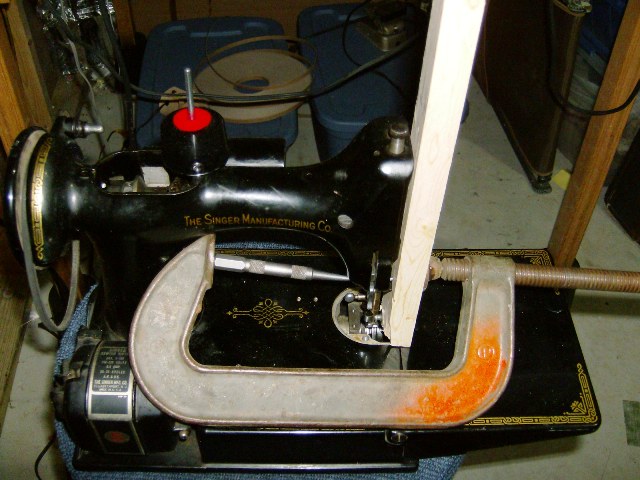 Vintage Sewing Machines: Singer Featherweight Presser Lift Lever