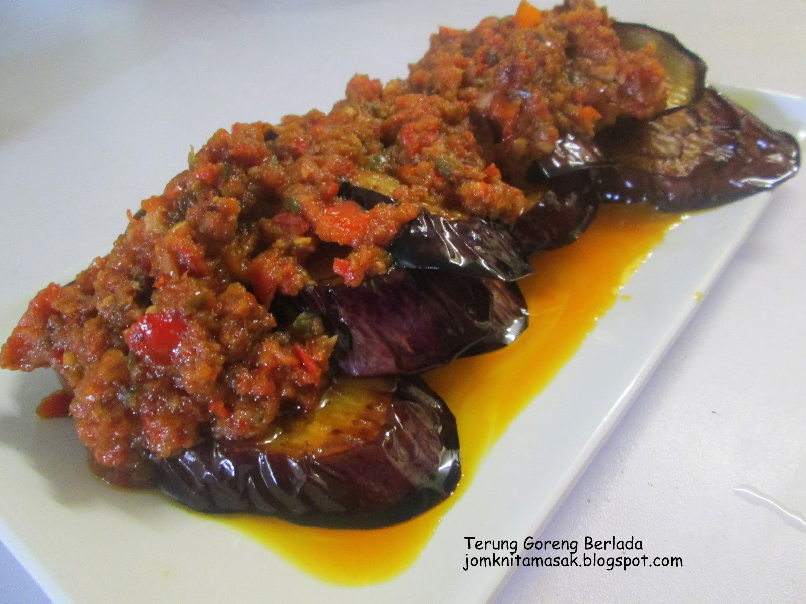 Jom Kak Nita Masak: Terung Goreng Berlada