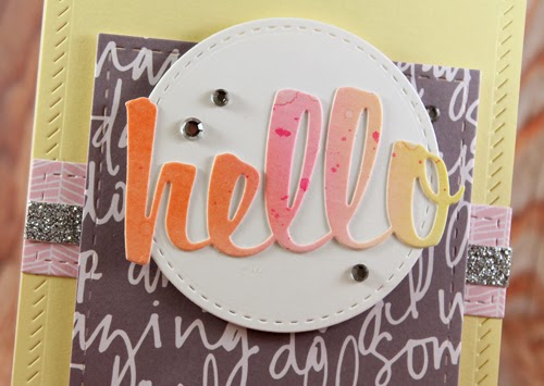 My Little Creative Escape: Sweet Sunday Sketch #258 {hello}