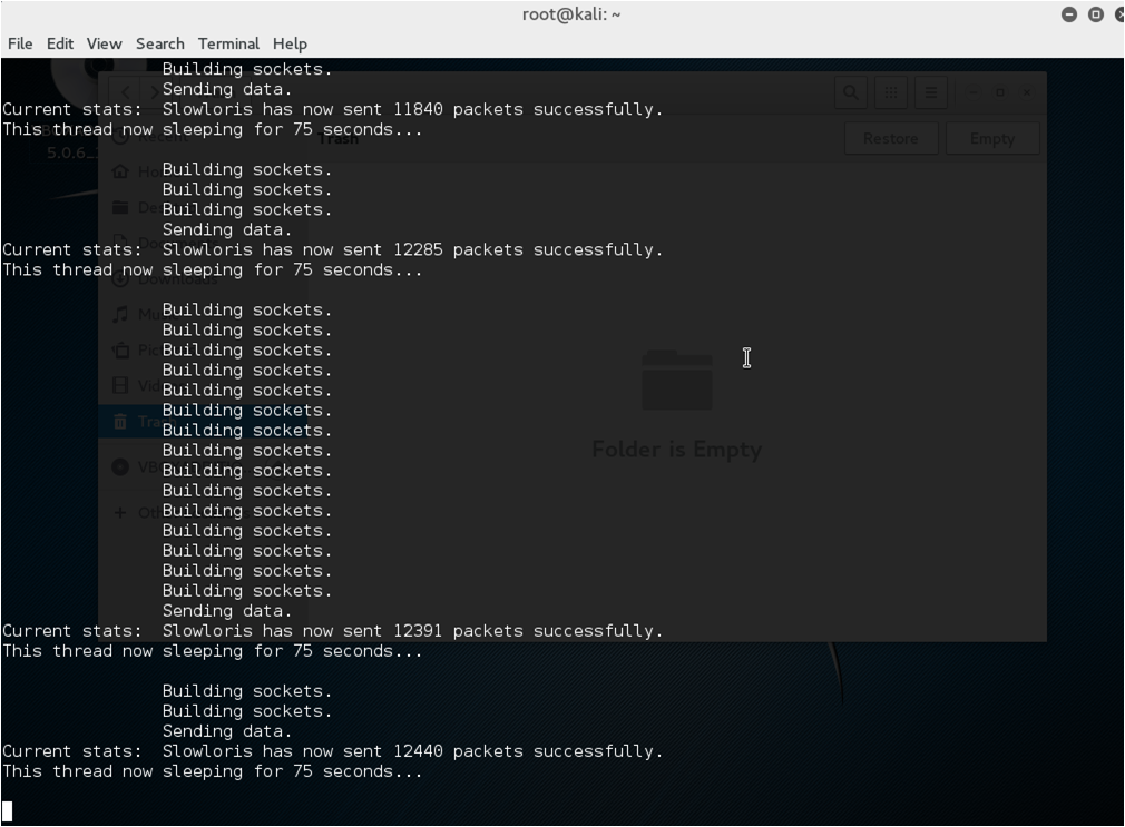 Gan~San: DoS dan DDoS Attack dengan HOIC dan Slowloris.pl