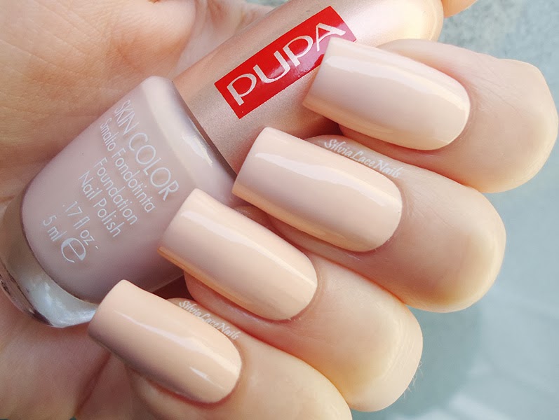 Silvia Lace Nails: Pupa Skin Color 010 Porcelain - Swatches and Review