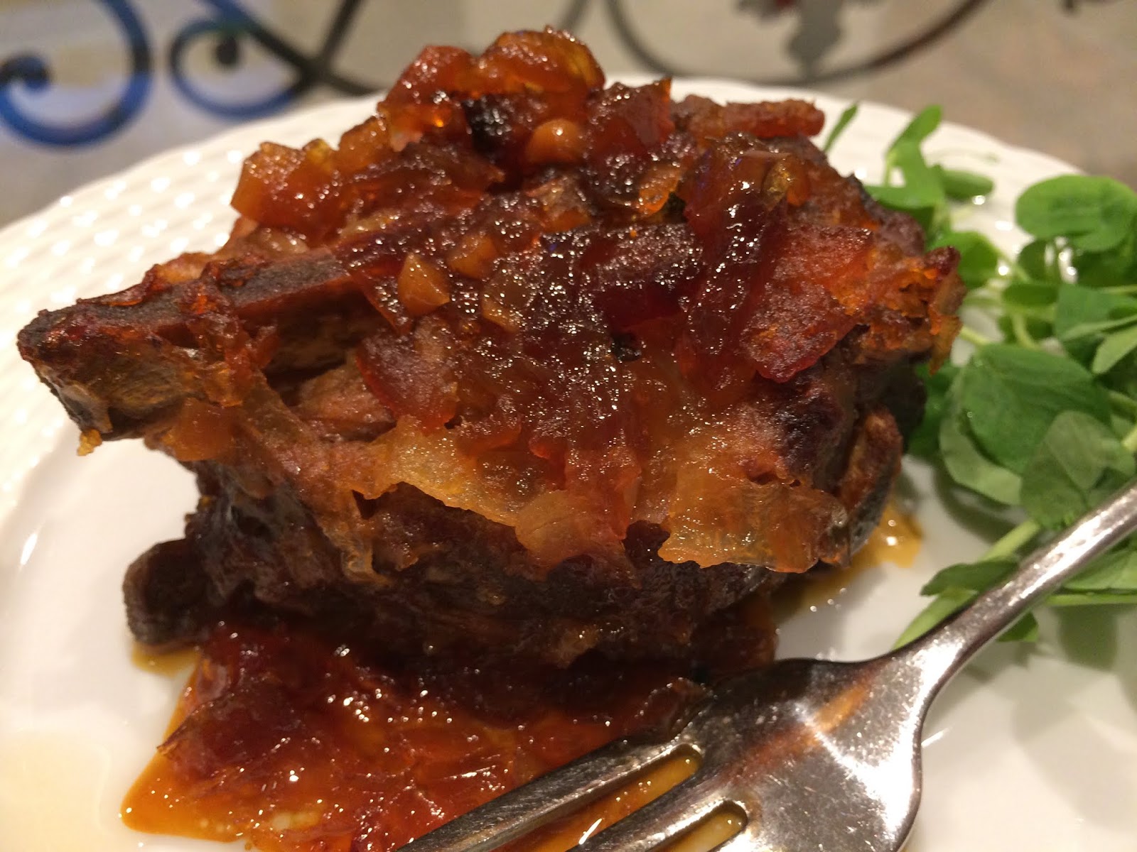 Grand Marnier Pork Back Bones - Recipe