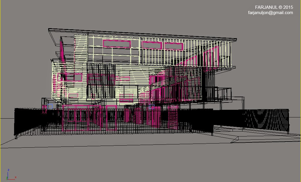 3D visualization: House Modeling-2