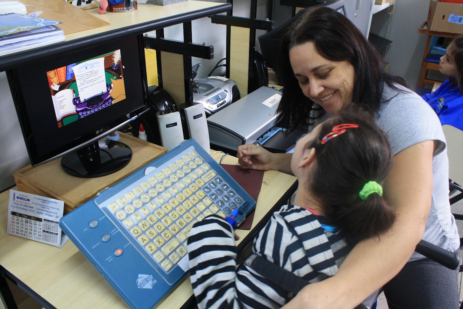 Prof. Eunice Parra: Teclado Adaptado