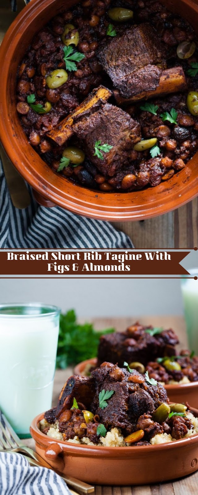 Jennie Kitchen: Braised Short Rib Tagine With Figs & Almonds #christmas ...