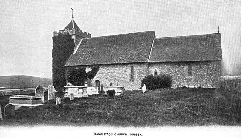 Hove in the Past: St Helen's Church, Hangleton.