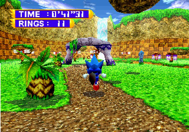 Sega Saturn Sonic Games