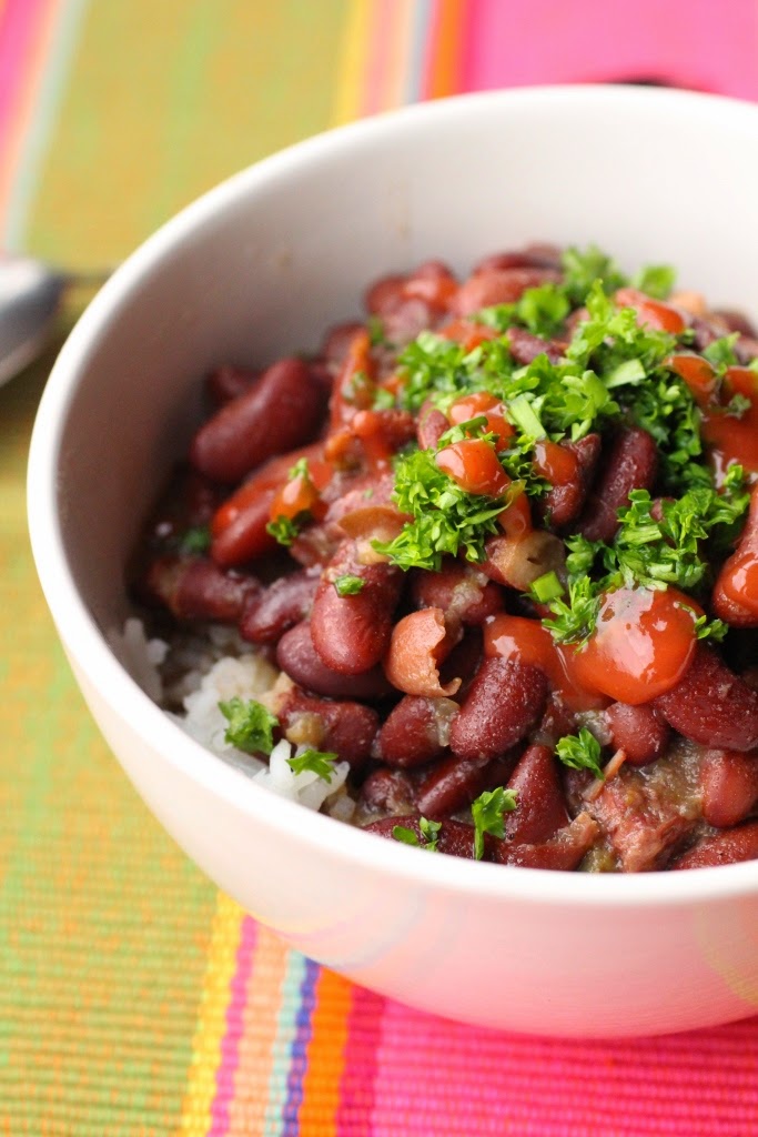Un peu gay dans les coings...: Haricots rouges et Riz: 'Red beans ...
