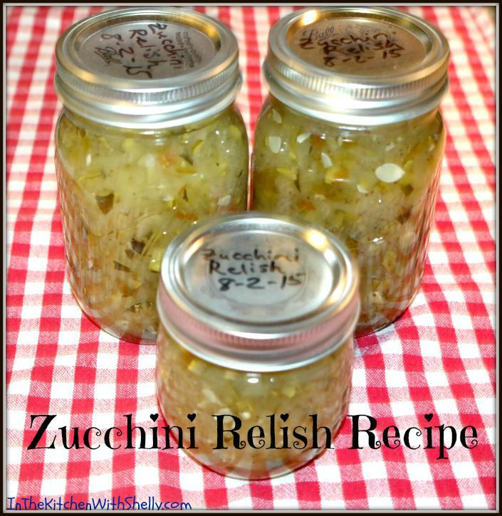 ball blue book zucchini relish recipe