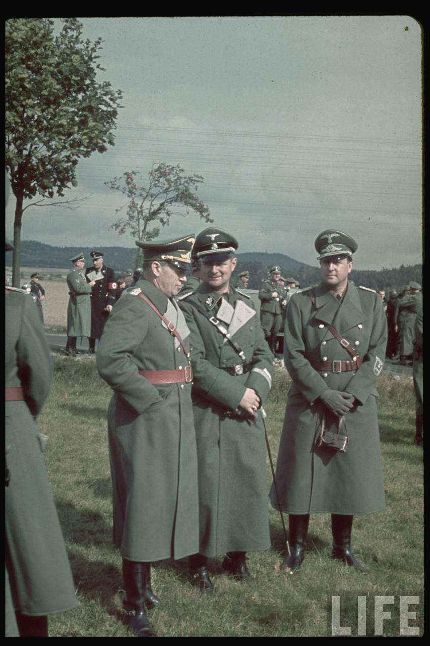Third Reich Color Pictures: Sudetenland Anschluss in Color