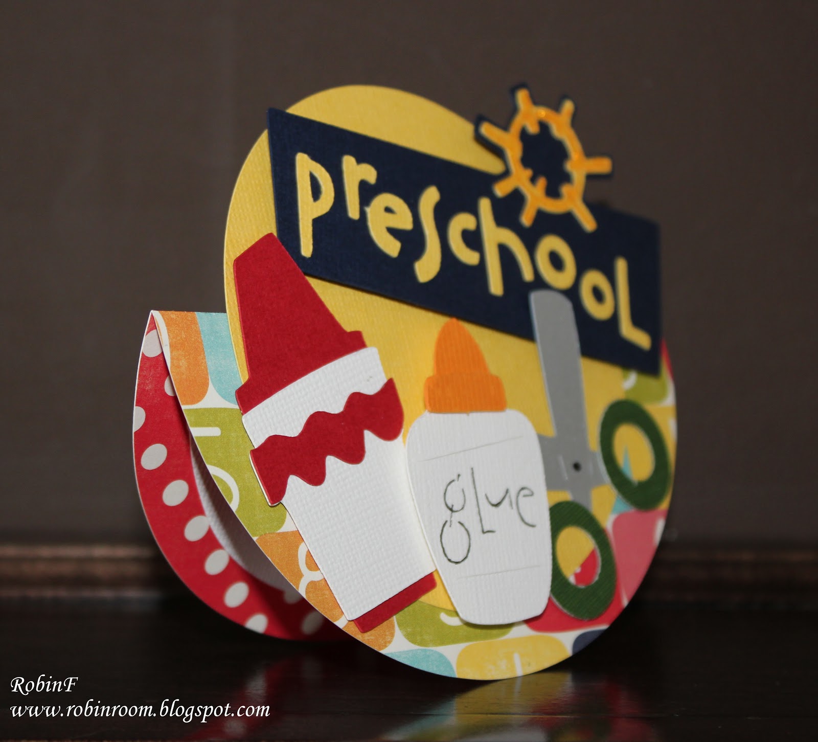 Robin's Room: Rocking Card - Preschool Thank You