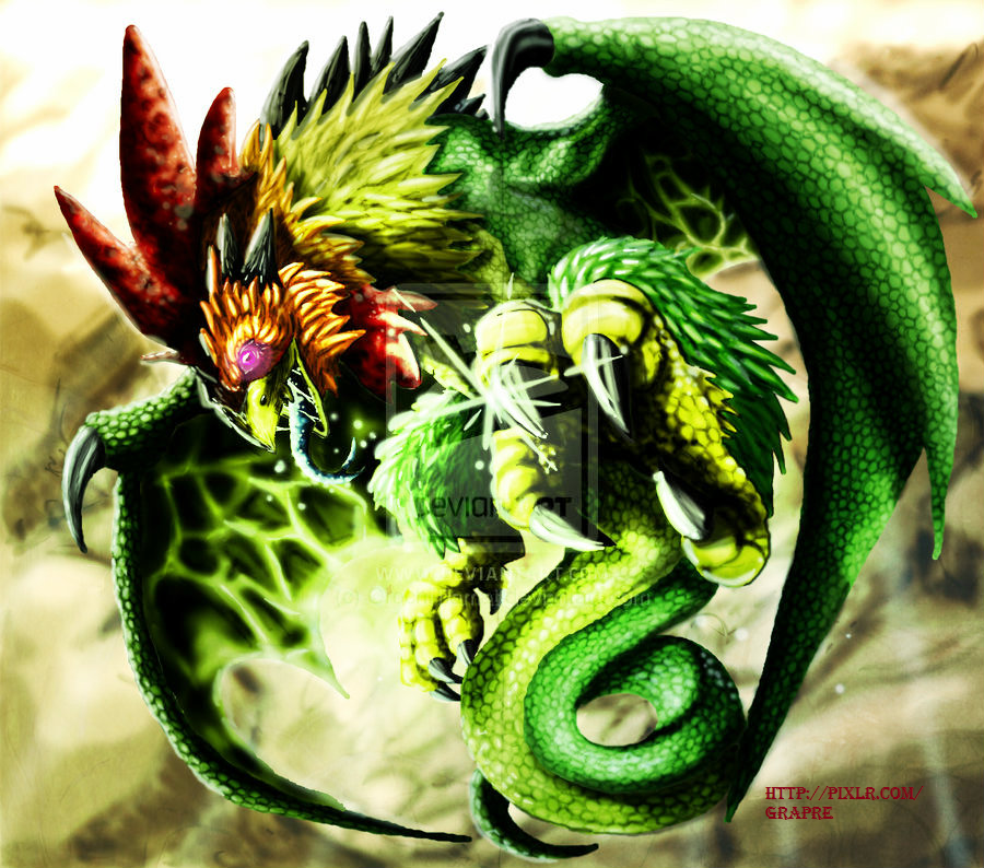 descripciones de criaturas míticas: basilisco