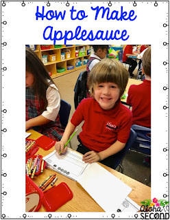 Aloha to Second: How to Writing with Applesauce