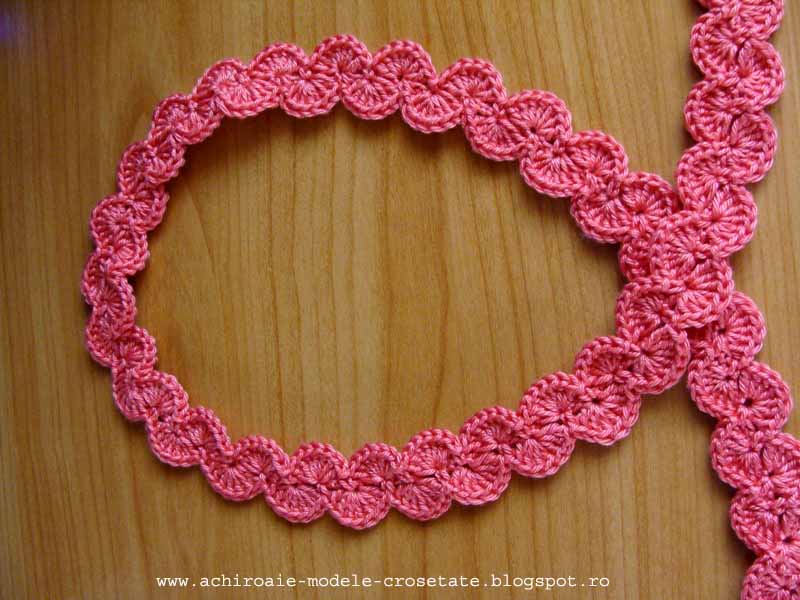 Accesorii croşetate de Mihaela Achiroaie: Curea crosetata: 11.06.2012