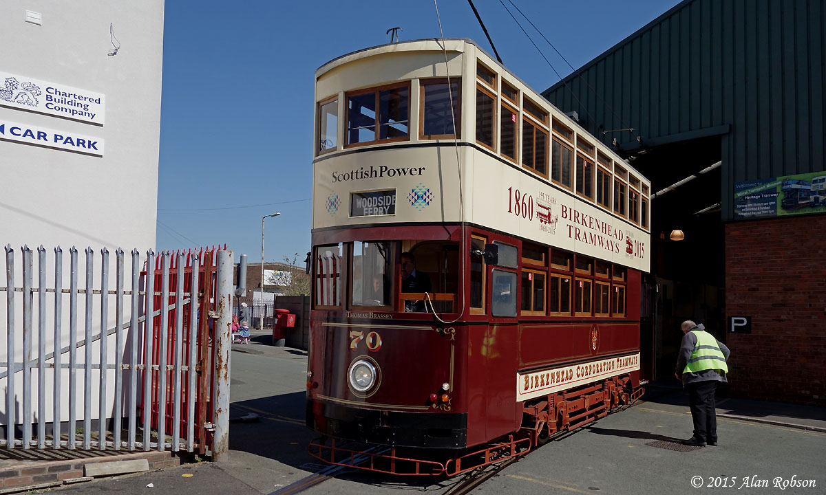 Blackpool Tram Blog: Wirral Heritage Tramway 20th Anniversary