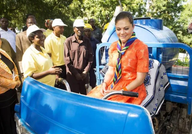 Crown Princess Victoria in Tanzania(2)